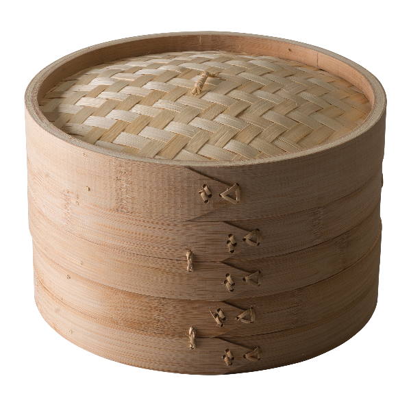 סטימר אידוי במבוק 2 קומות CutterPeeler 15cm - 4Chef