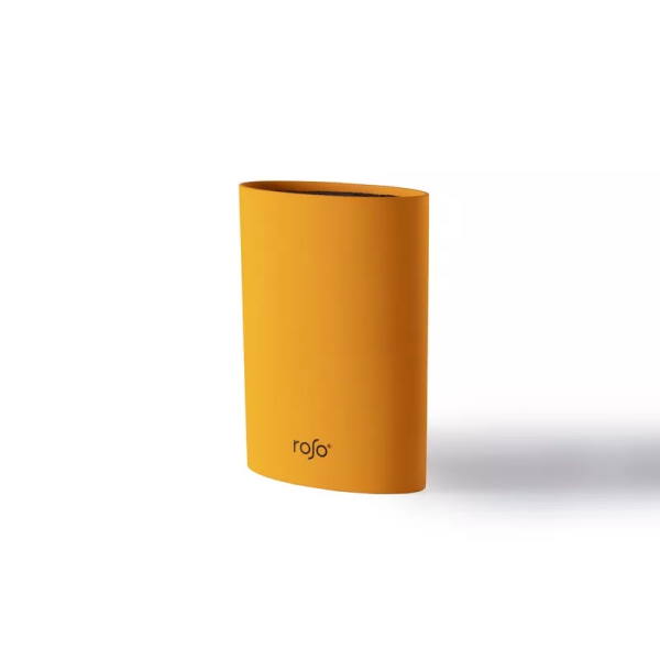 מעמד סכינים אובלי כתום Roso - 4Chef