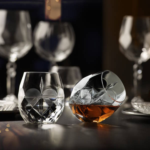 6 כוסות קריסטל 380ml לוויסקי RCR Alkemist - 4Chef